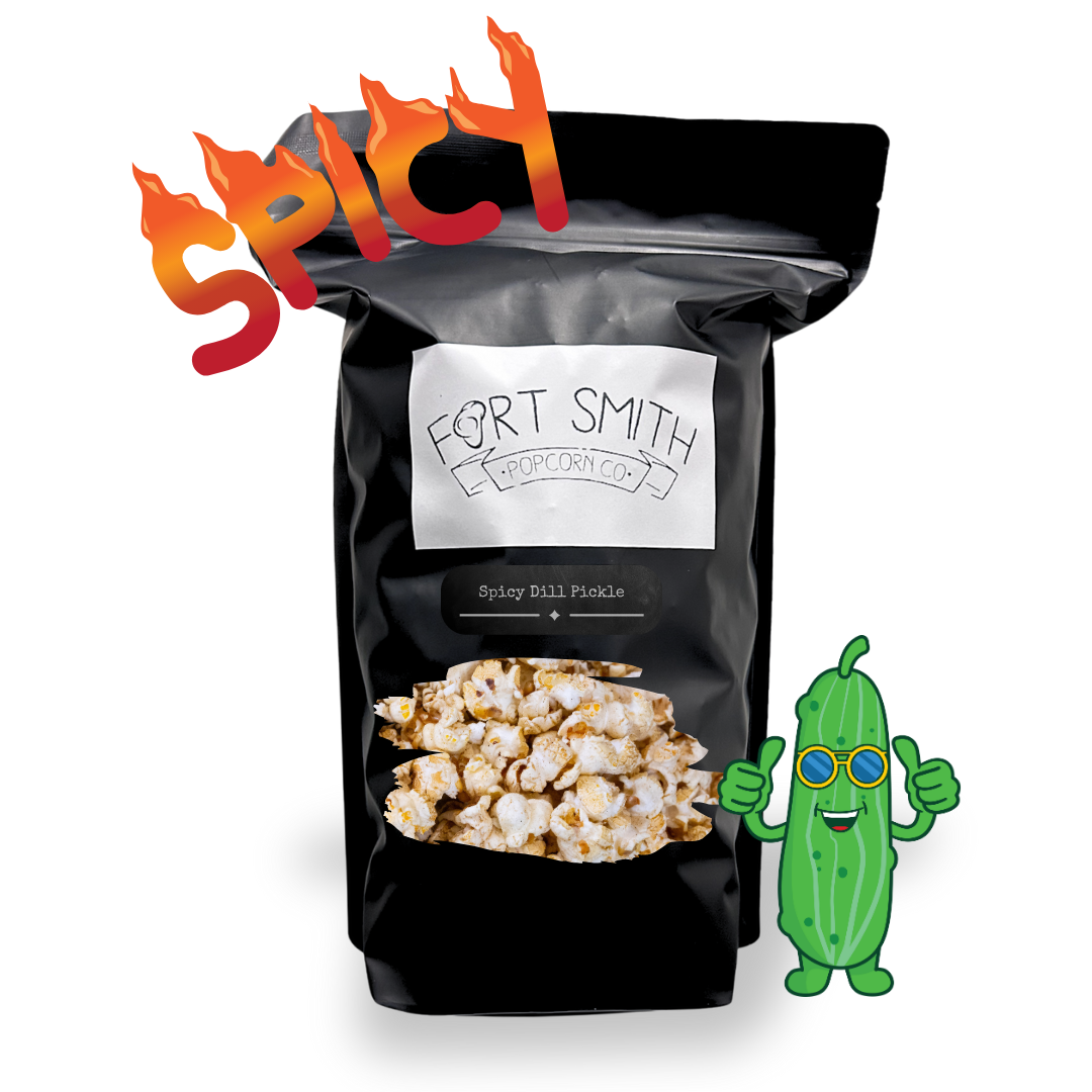 Spicy Dill Pickle – Fort Smith Popcorn Co.
